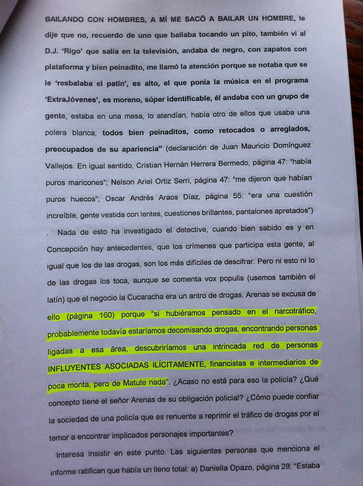 Conocimiento de Hector Arenas+Jose+Miguel+Insulza+Caso+Matute+Johns ...